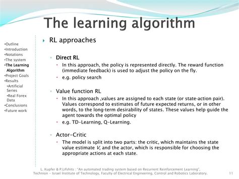 Ppt An Automated Trading System Based On Recurrent Reinforcement Learning Powerpoint