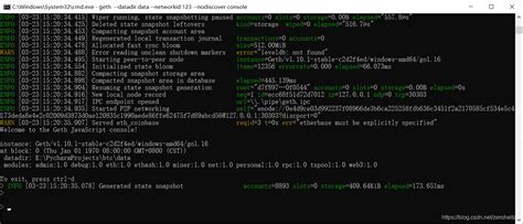 Windows下python Web3py、geth、solc的安装使用以及简单的私链连接和智能合约的部署web3py进行简单的私链连接