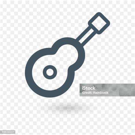 기타 아이콘 벡터 어쿠스틱 악기 기호 흰색 배경에 격리 그래픽 디자인 로고 기타 현악기에 대한 스톡 벡터 아트 및 기타 이미지