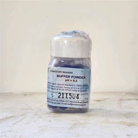 Buffer Capsules Ph 92 Grade Standard Analytical Grade At ₹ 100 Ml In Chennai