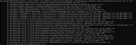 1165 Protocollib Protocolmanager Is Null Spigotmc High