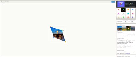 使用clip Path来画不同的形状，三角形，多边形，菱形，六边形等等clip Path 菱形边框 Csdn博客