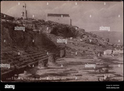 Eleusis Temple O Demeter From The Greek Temples Archaeological Sites Sanctuary Of Demeter