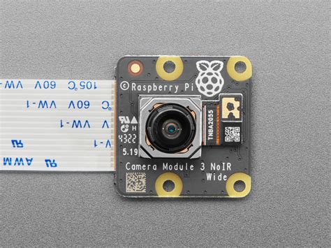 Raspberry Pi Camera Module 3 Wide Noir 12mp 120 Degree Wide Angle