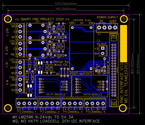 PMC Interface Board EasyEDA Open Source Hardware Lab
