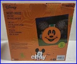 Gemmy Disney 9 5 Ft Halloween Mickey Mouse Jack O Lantern Pumpkin