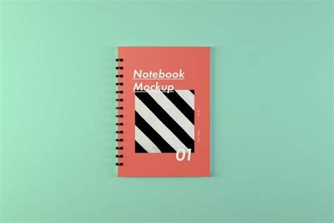 25 Notebook Mockup Templates Spiral Notebooks More