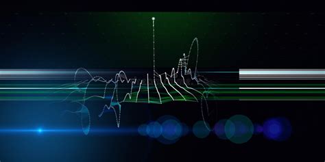 Abstract Background Contain Color Grid Defocus Big Data Technology 3d Wireframe Polygonaly