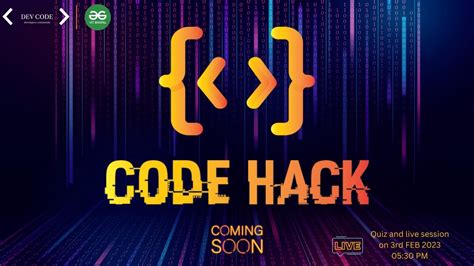 Codehack 2023 Kickoff Session Youtube