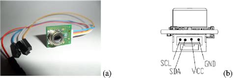 D T L A And The Pin Diagram Showing The SCL SDA VCC And GND Download Scientific