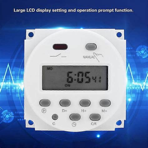 12v Digital Lcd Power Programmable Timer Time Switch Relay Fruugo Tr