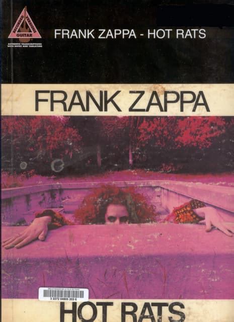 Frank Zappa Hot Rats Songbook Pdf