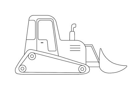 Premium Vector Construction Excavation Icon Outline Vector