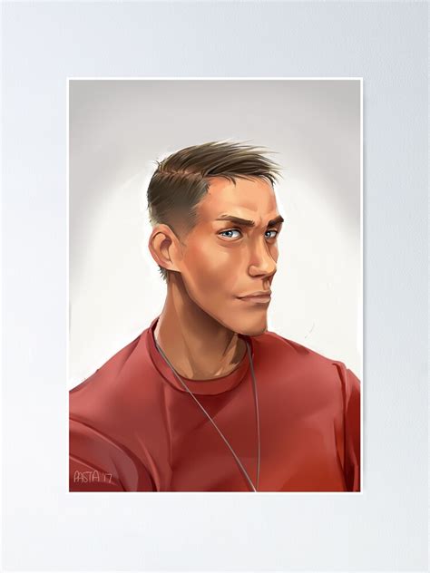 Tf2 Scout Portrait Poster For Sale By Rastamypasta Redbubble