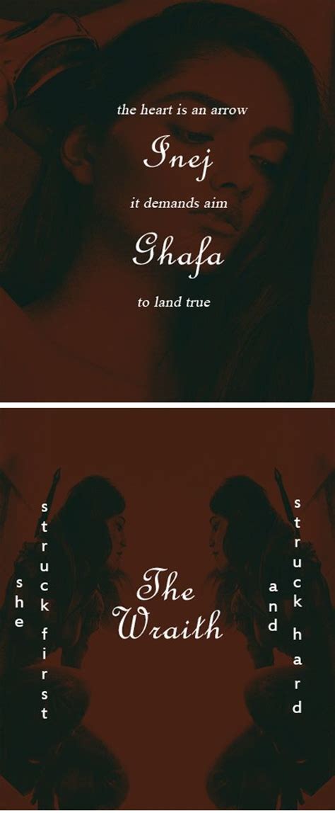 She Was Not A Lynx Or A Spider Or Even The Wraith She Was Inej Ghafa And Her Future Was