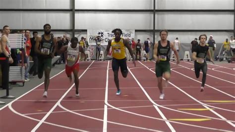 Men 60 Meter Dash Nccaa Track And Field Championships 2016 Youtube