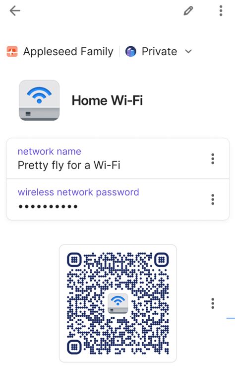 QR Codes For Wi Fi Password Support