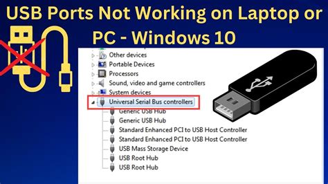 How To Fix Usb Ports Not Working On Laptop Or Pc Usb Device Not