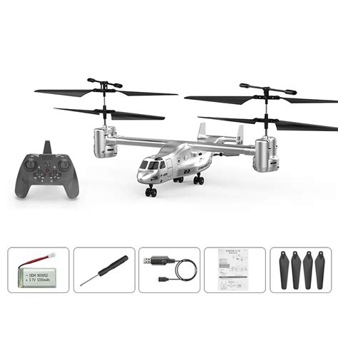V22 2 4g 4ch Alloy Electric Wireless Long Endurance Rc Helicopte Rtf