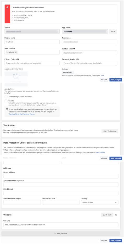 Working With Facebook Login From Localhost Stack Overflow