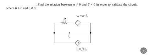 Solved Find The Relation Between Alpha 0 And Beta