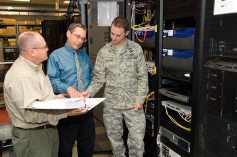 Electronic Systems Center Enhances Air Force Network Hanscom Air