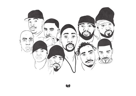Vector Illustration Wu Tang Clan On Behance