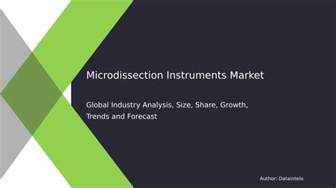 Microdissection Instruments Market Report Global Forecast From 2025 To 2033