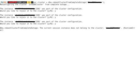 solved how to check mysql innodb cluster is working fine experts