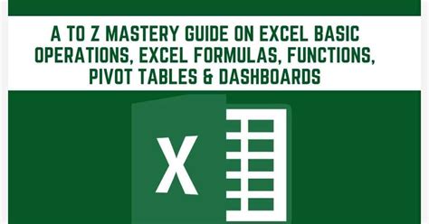 Excel 2022 3 Books In 1 A To Z Mastery Guide On Excel Basic Operations