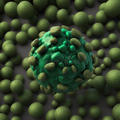 3d Macro Virus Cell Stock Illustration Illustration Of Neurone 271949541