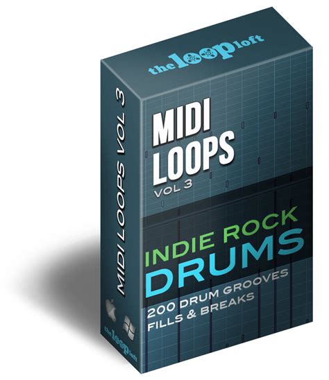 Indie Rock Drums Midi Drum Loops The Loop Loft