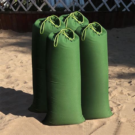 Betus Heavy Duty Sandbags For Flooding 28 X 12 11 Lb 4 Count