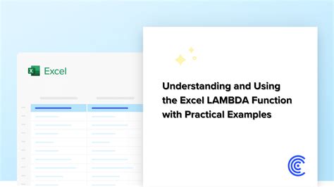 Understanding The Excel Lambda Function Practical Examples