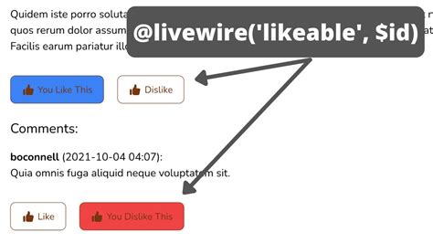 Livewire Code Review Likeable Component 10 Improvements Youtube