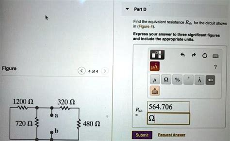 Figure Part D Find The Equivalent Resistance Rab For The Circuit Shown