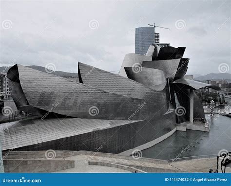 Original And Modern Architecture In Titanium Editorial Photography