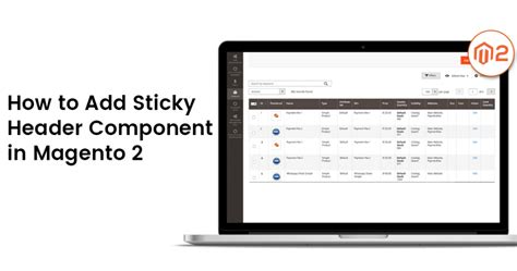 how to add sticky header component in magento 2 magecomp