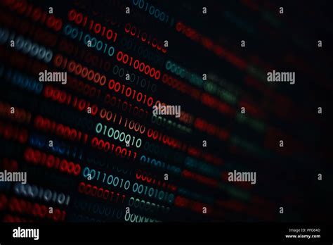 The Right Data Binary Data Background Focus On The White Complete Data Amidst Corrupted Error