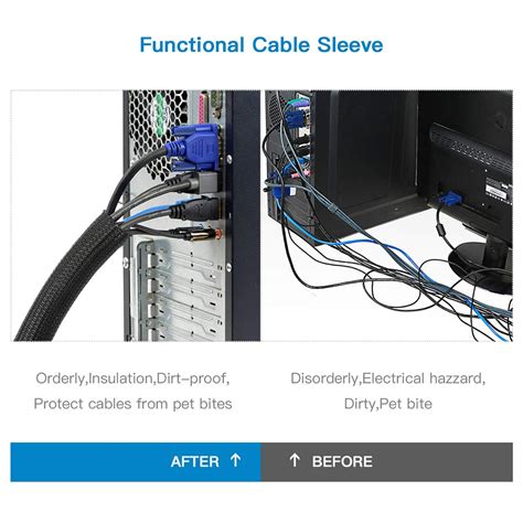 5mm Flexible Self Closing Cable Wrap P M Space Television