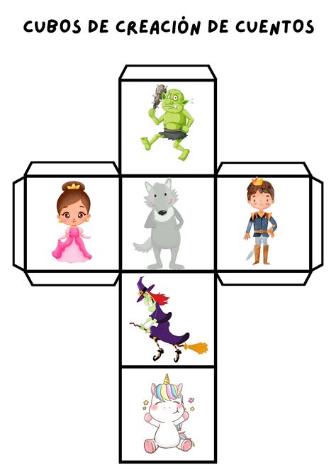 Cubos Para Cuentos Para Imprimir Pdf 15 Cuentos De Li