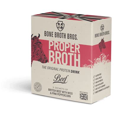 Bone Broth Bros Beef With Miso And Pink Peppercorn Melted Inside