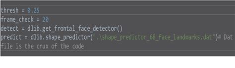 Figure 5 From Drowsiness Detection System Using Eye Aspect Ratio