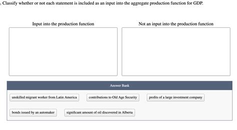 solved classify whether or not each statement is included as