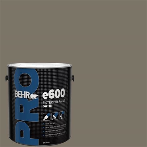 Behr Pro 1 Gal Qe 38 Rooftop Garden Satin Exterior Paint Pr64301