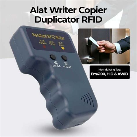 Alat Writer Copier Duplicator Rfid Em4100 Blue