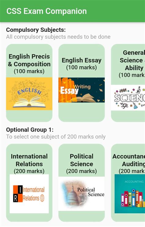 Css Exam Companion Pakistan For Android Download
