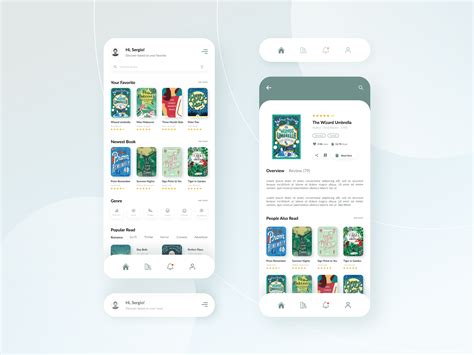 E Book Application By Adelia Florencie On Dribbble