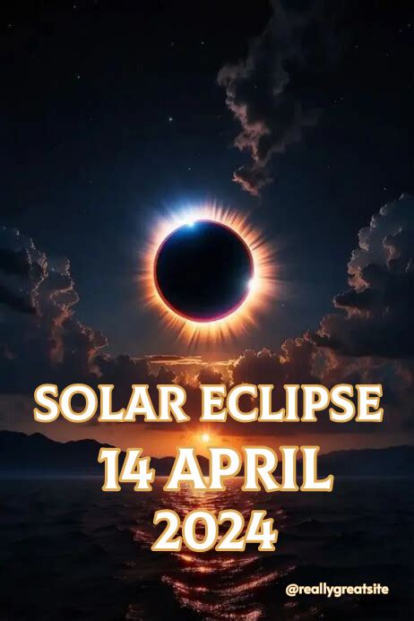 Solar Eclipse Poster Design Template Postermywall