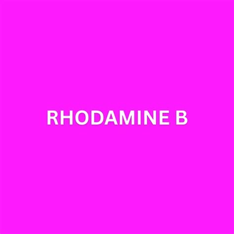 Basic Violet 10 Rhodamine B Powder At Best Price In Valsad Id